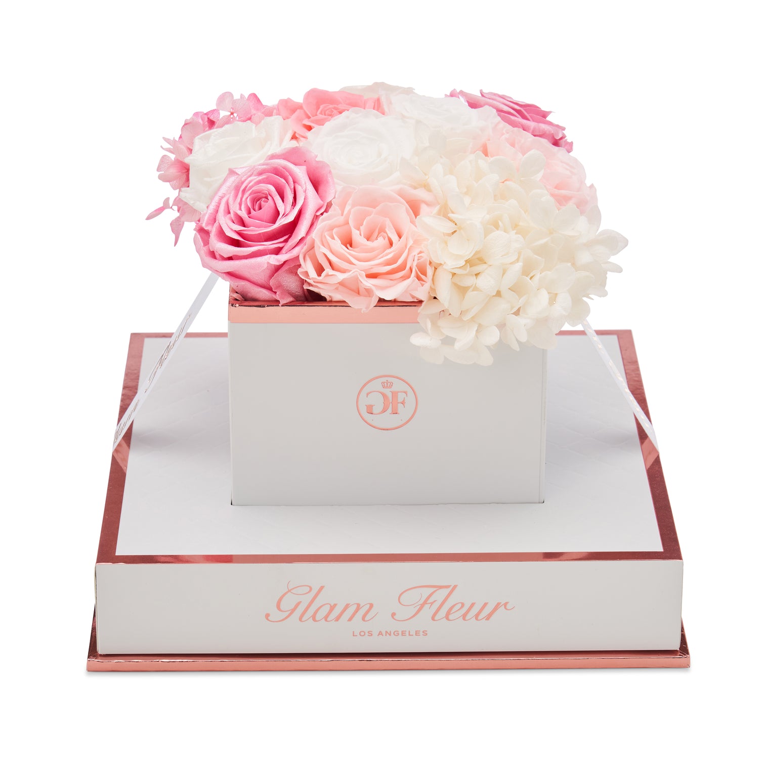 Preserved Roses and Hydrangea - Glam Fleur