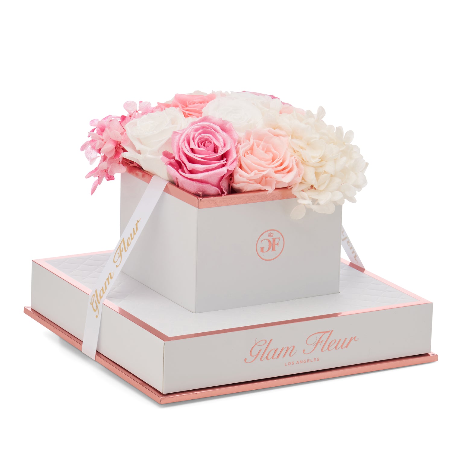 Preserved Roses and Hydrangea - Glam Fleur