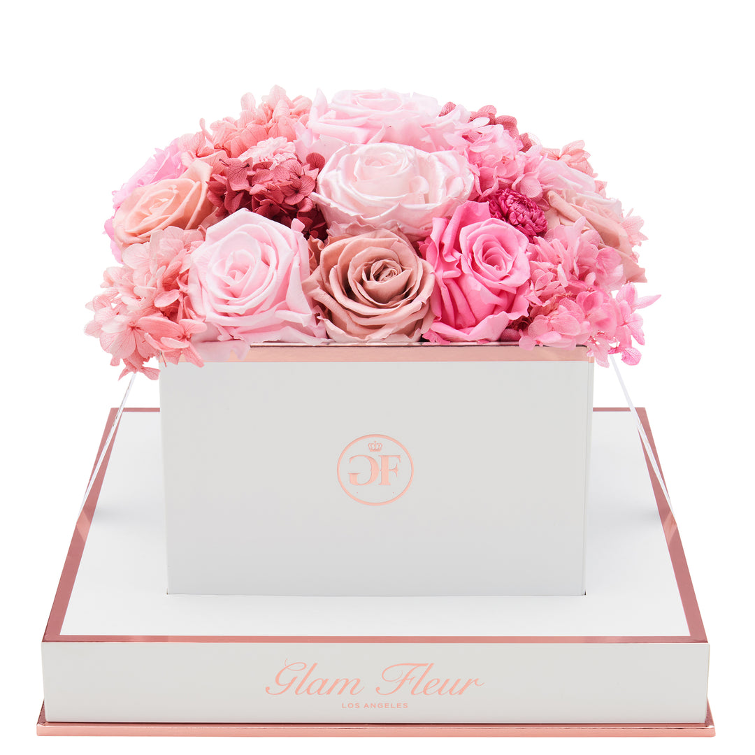 Preserved Roses and Hydrangea - Glam Fleur