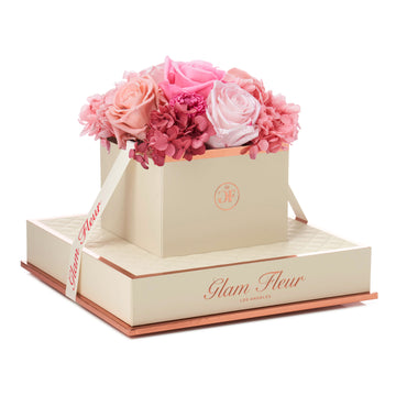 Preserved Roses and Hydrangea - Glam Fleur