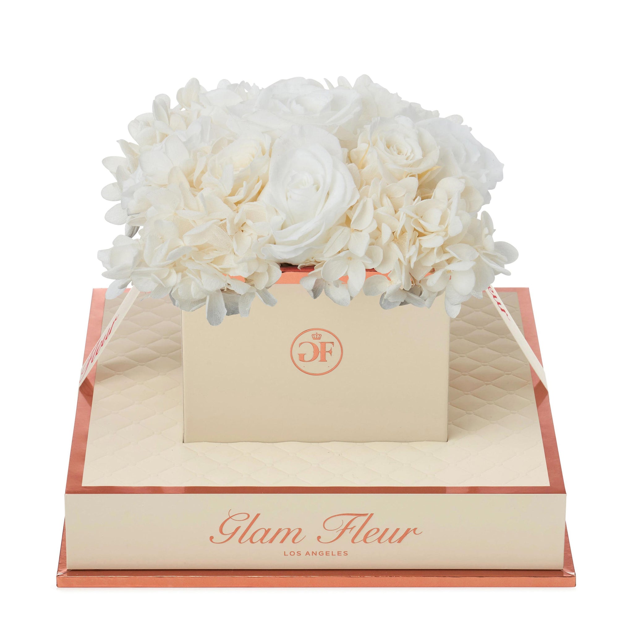 Montagé Chic White Fusion Preserved Roses - Glam Fleur