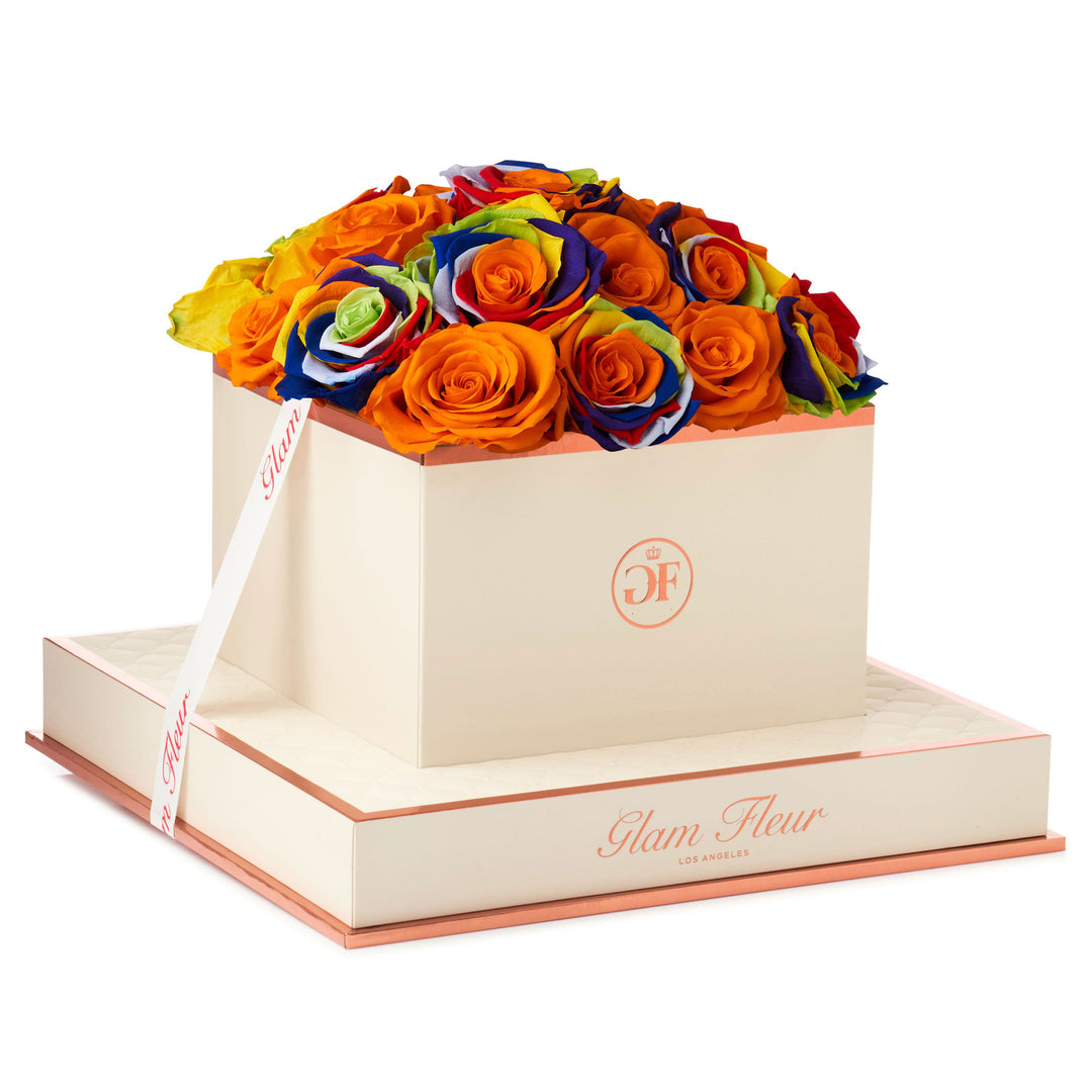 Multi Color Roses - Glam Fleur