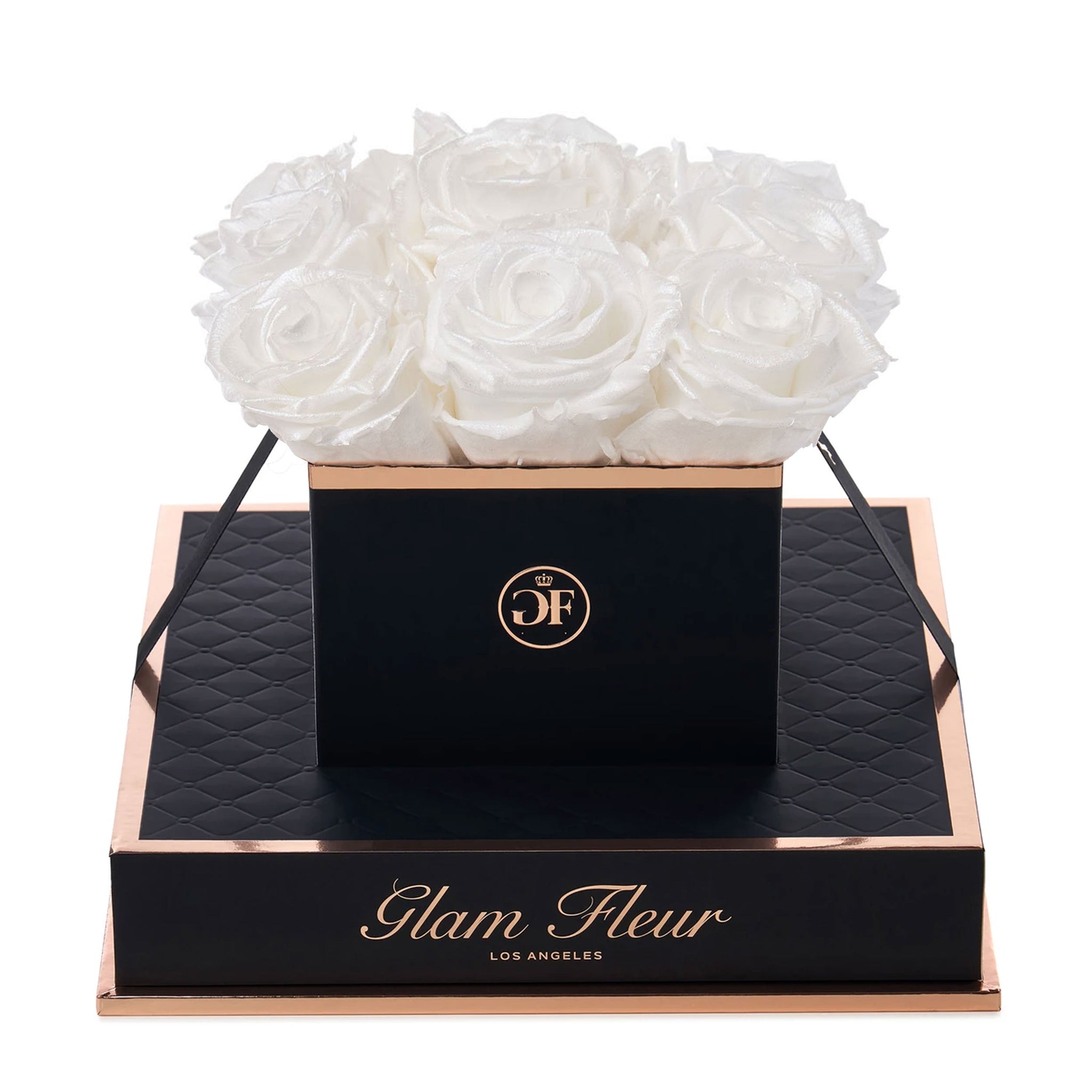 Glow White Preserved Rose - Glam Fleur