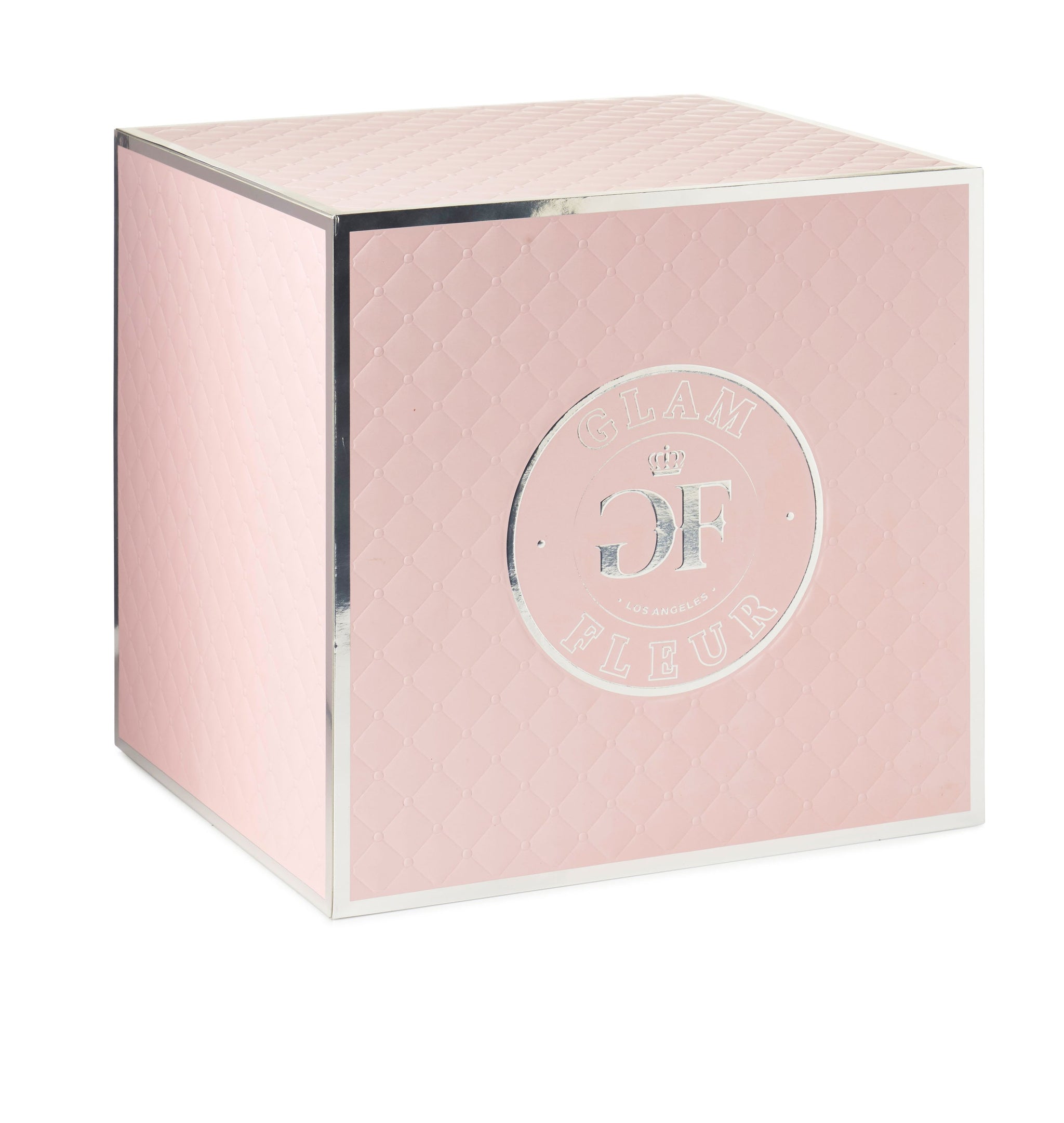 Rosé Square Pink Fusion Preserved Rose - Glam Fleur