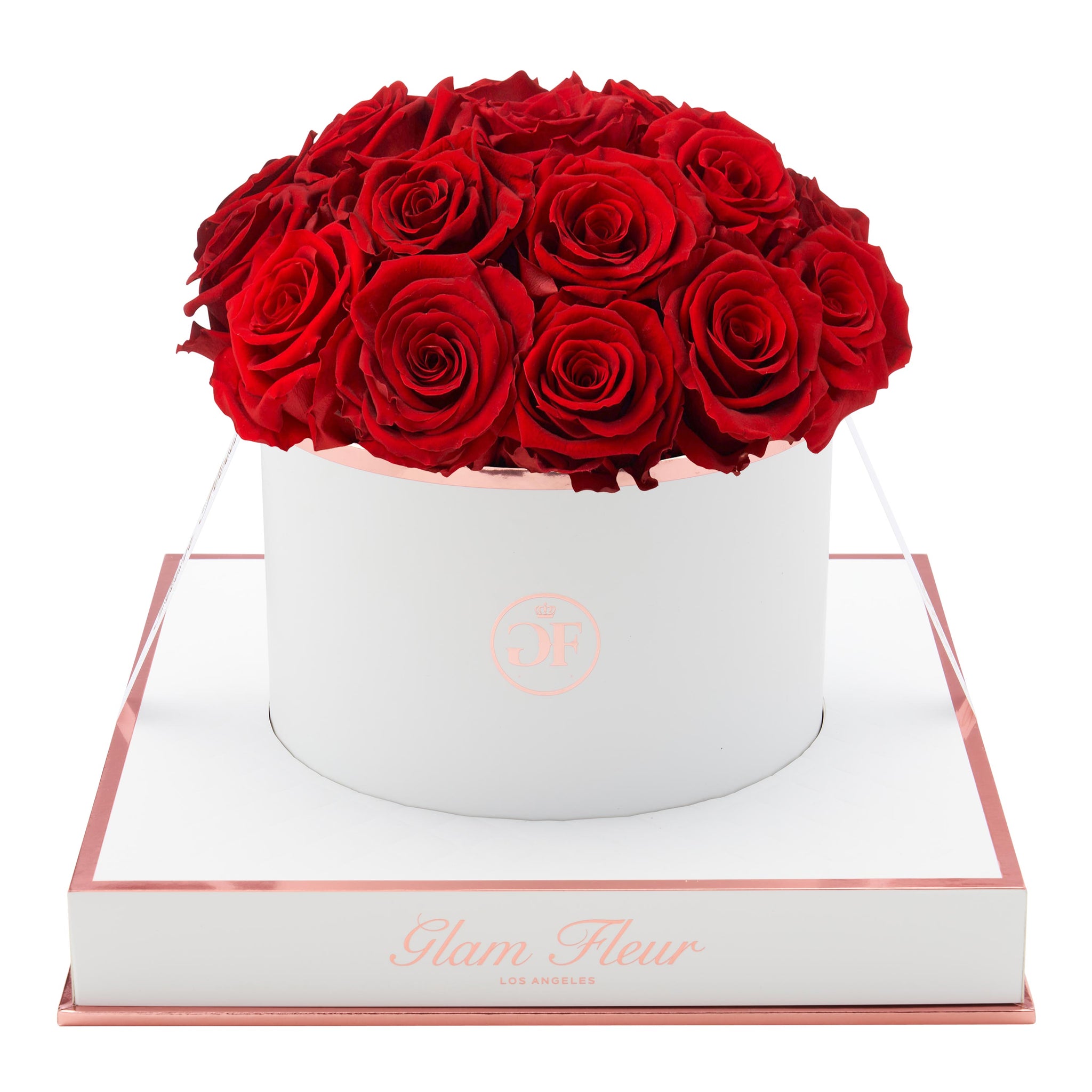 Red Long Lasting Preserved Roses | Glam Fleur